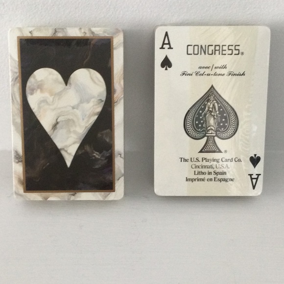 CONGRESS | Games | Vintage Congress Double Deck Cards Nip | Poshmark